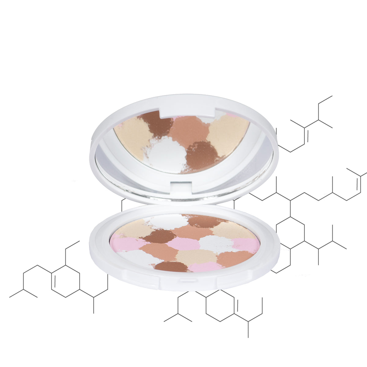 Mosaik Face Powder Fresh up - Mehrfarbiges Puder SPF 20 – STEHRWAY to ...